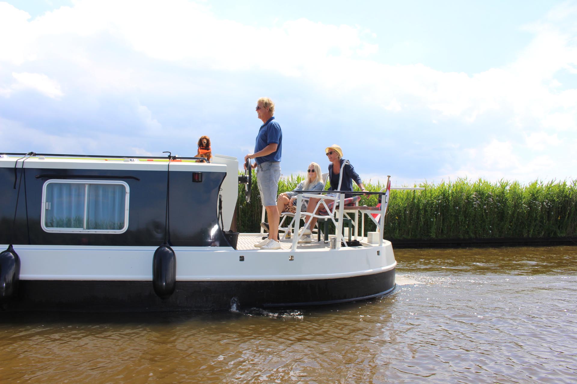 The first time on a boating holiday! - Friesland Boating